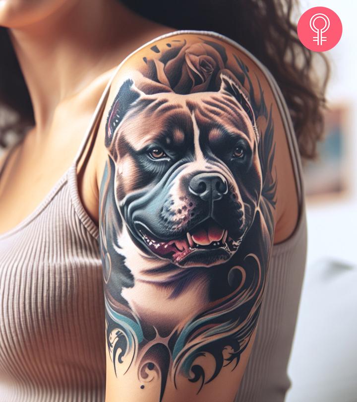 8 Amazing Pitbull Tattoo Ideas For Both Men And Women