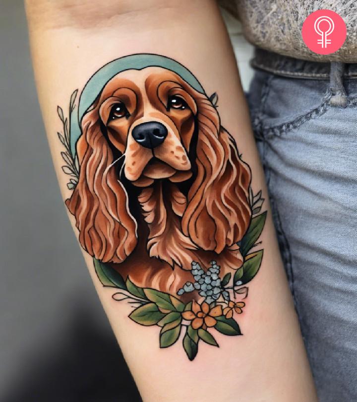 8 Adorable Spaniel Tattoo Ideas With Meanings