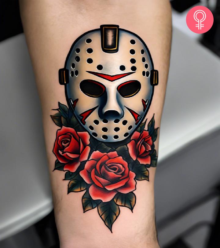 8 Jason Mask Tattoo: Wear the Face of Horror
