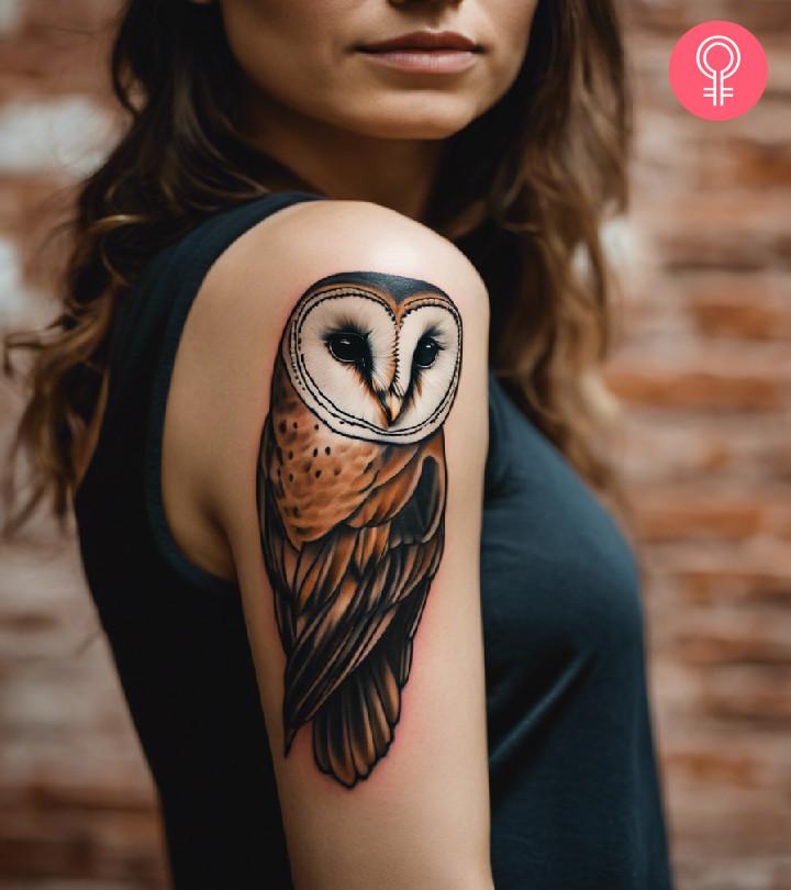 8 Powerful Barn Owl Tattoo Ideas And Designs With Meanings
