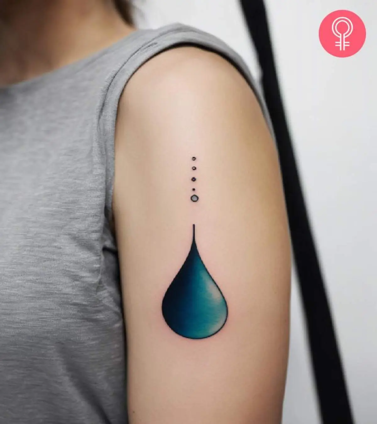 Water Drop Tattoo Meaning 15 Water Droplet Minimal Tattoos That Are