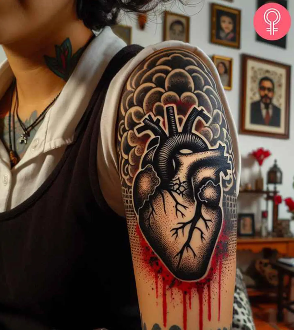 8 Stunning Bleeding Heart Tattoo Designs With Their Meanings