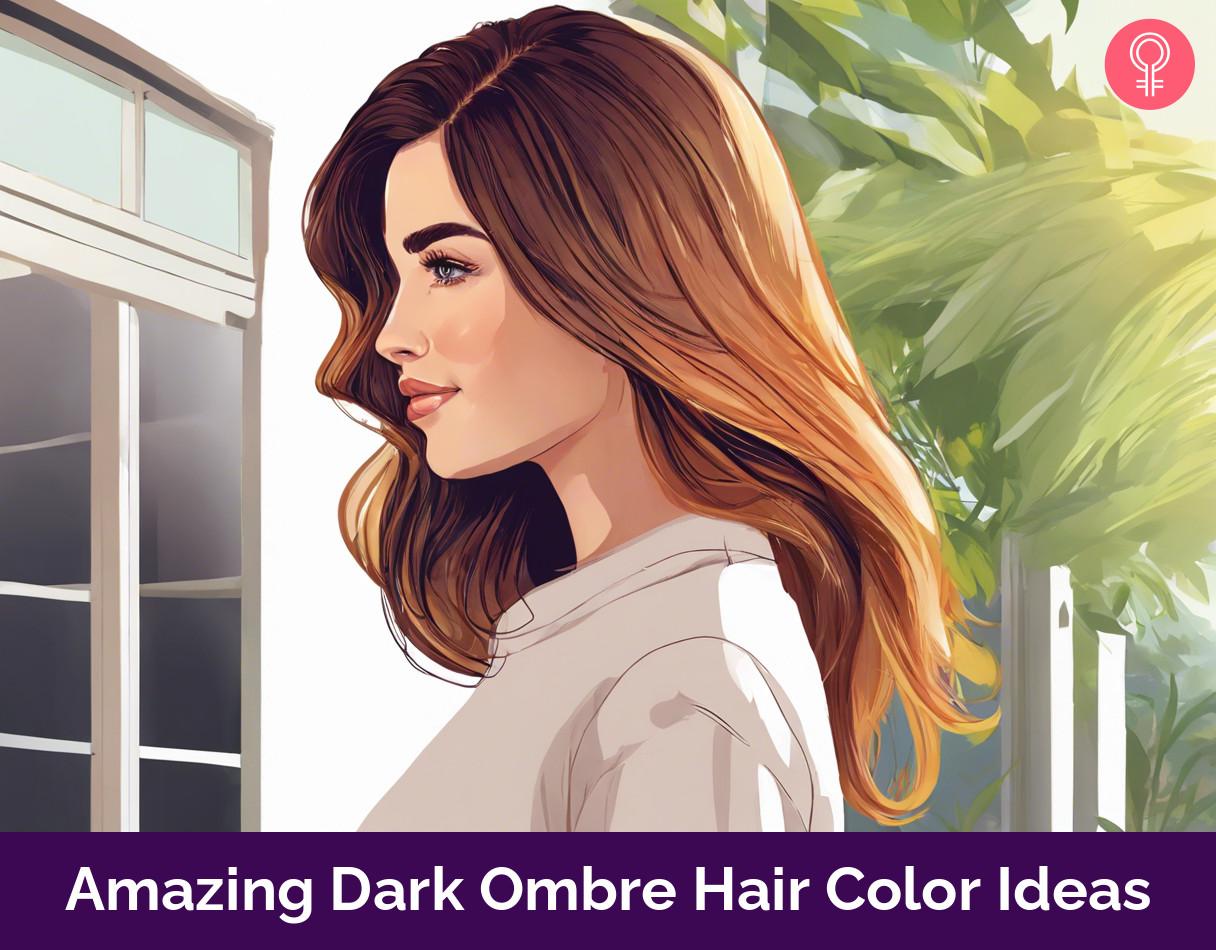 22 Amazing Dark Ombre Hair Color Ideas
