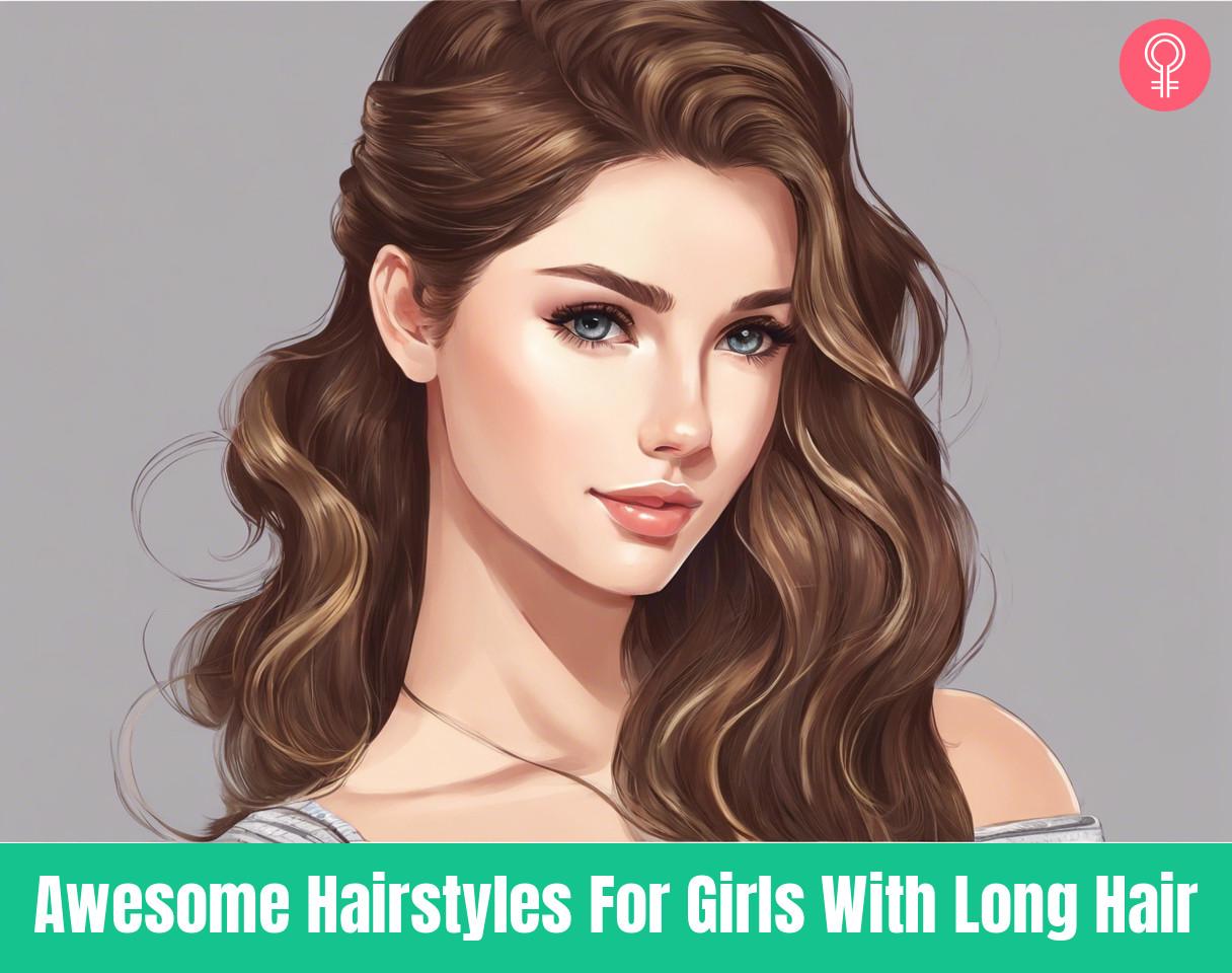 23 Awesome Hairstyles For Girls With Long Hair