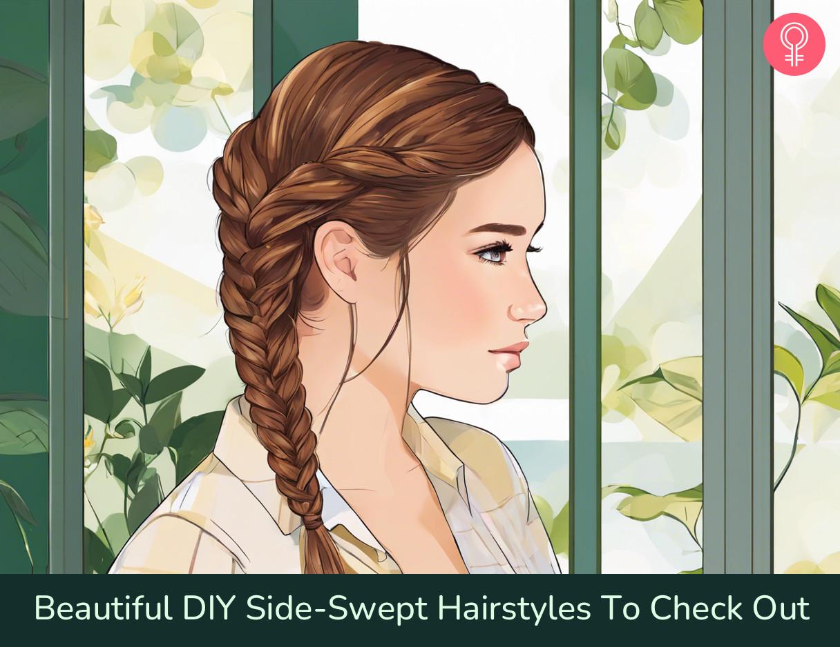 30 Beautiful DIY Side-Swept Hairstyles To Check Out In 2024