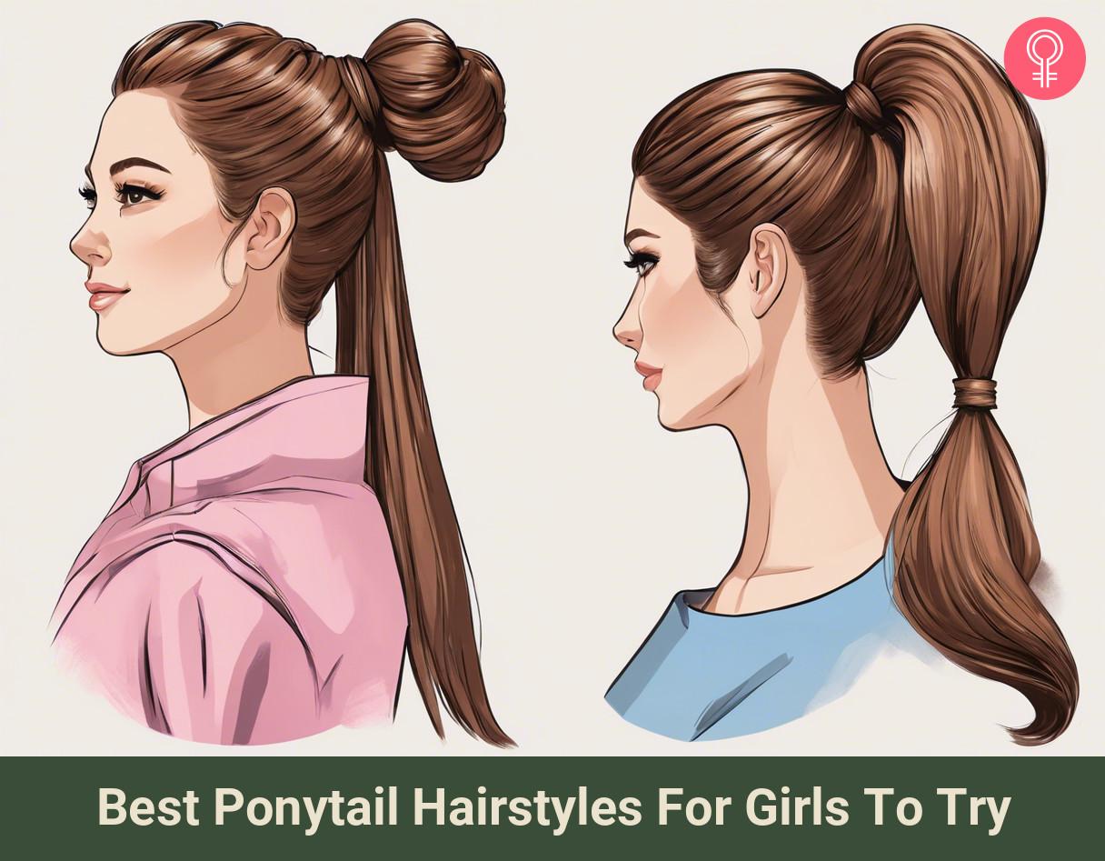 53 Best Ponytail Hairstyles For Girls To Try