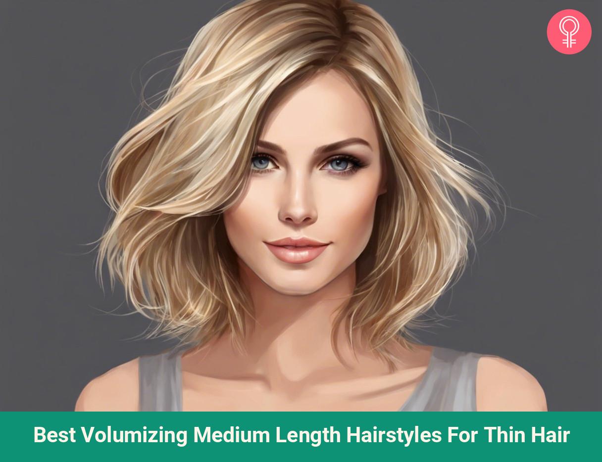 34 Best Volumizing Medium Length Hairstyles For Thin Hair