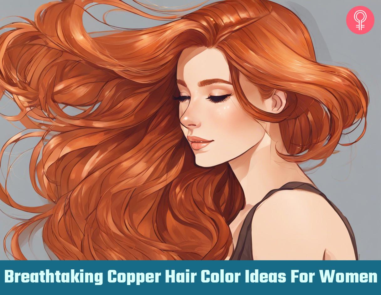 24 Breathtaking Copper Hair Color Ideas For Women