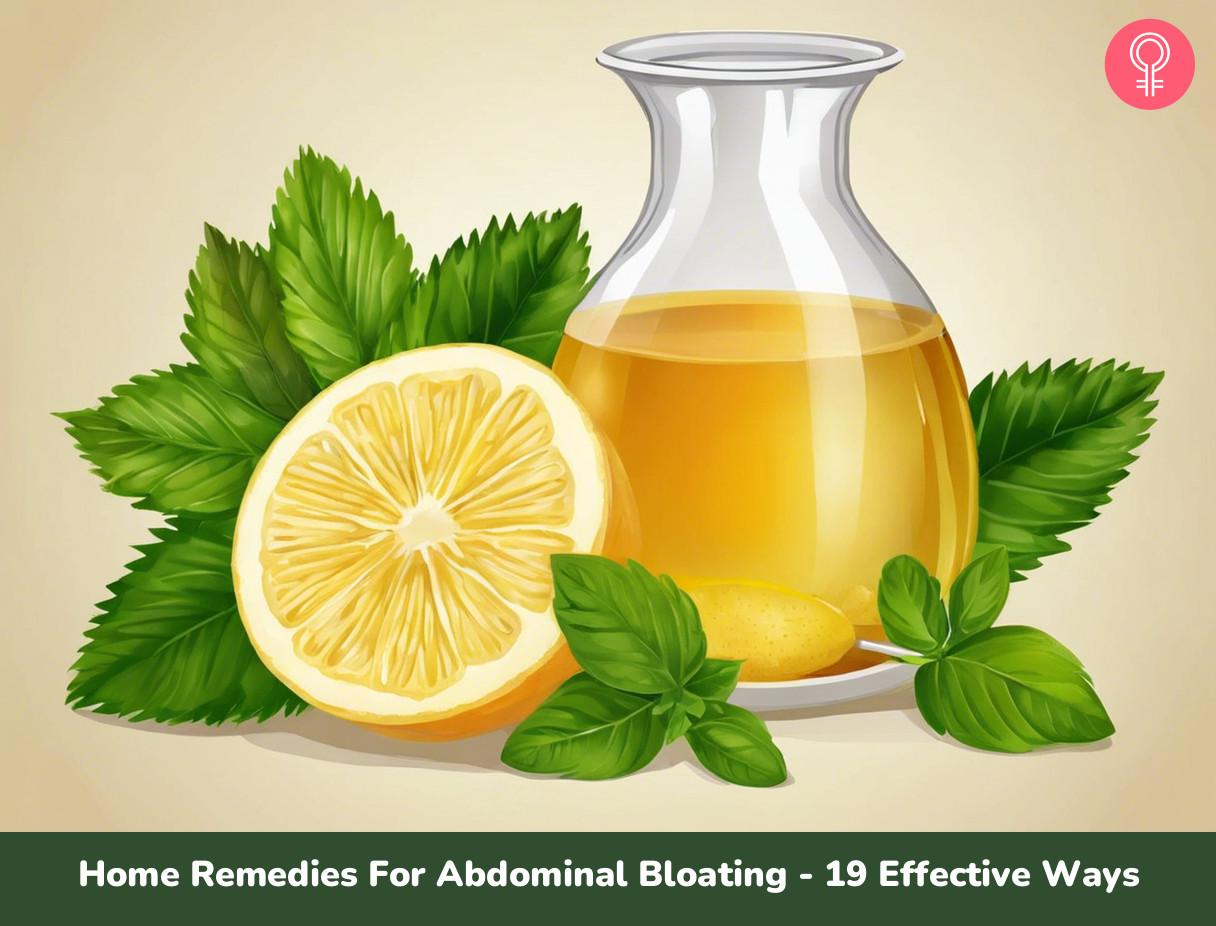 Home Remedies For Abdominal Bloating - 19 Effective Ways