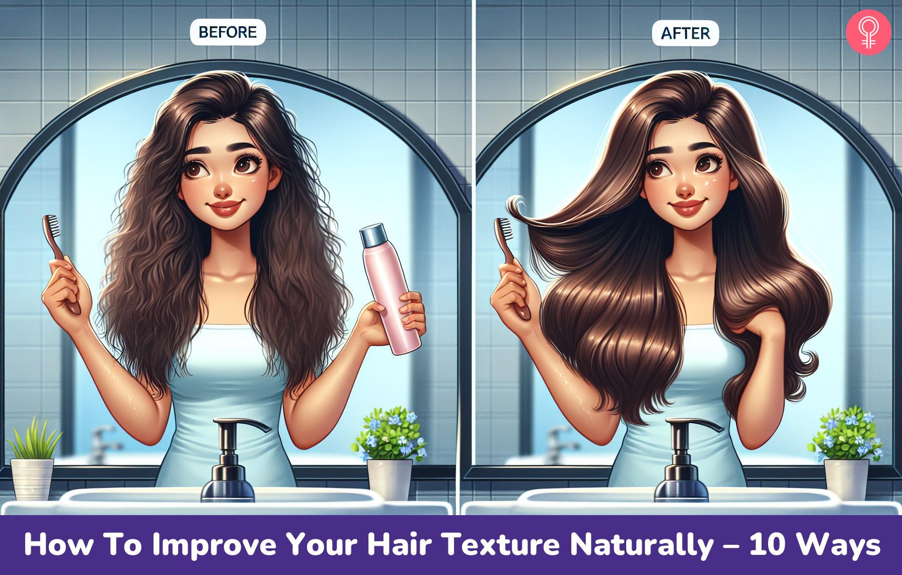 How To Improve Your Hair Texture Naturally – 10 Ways