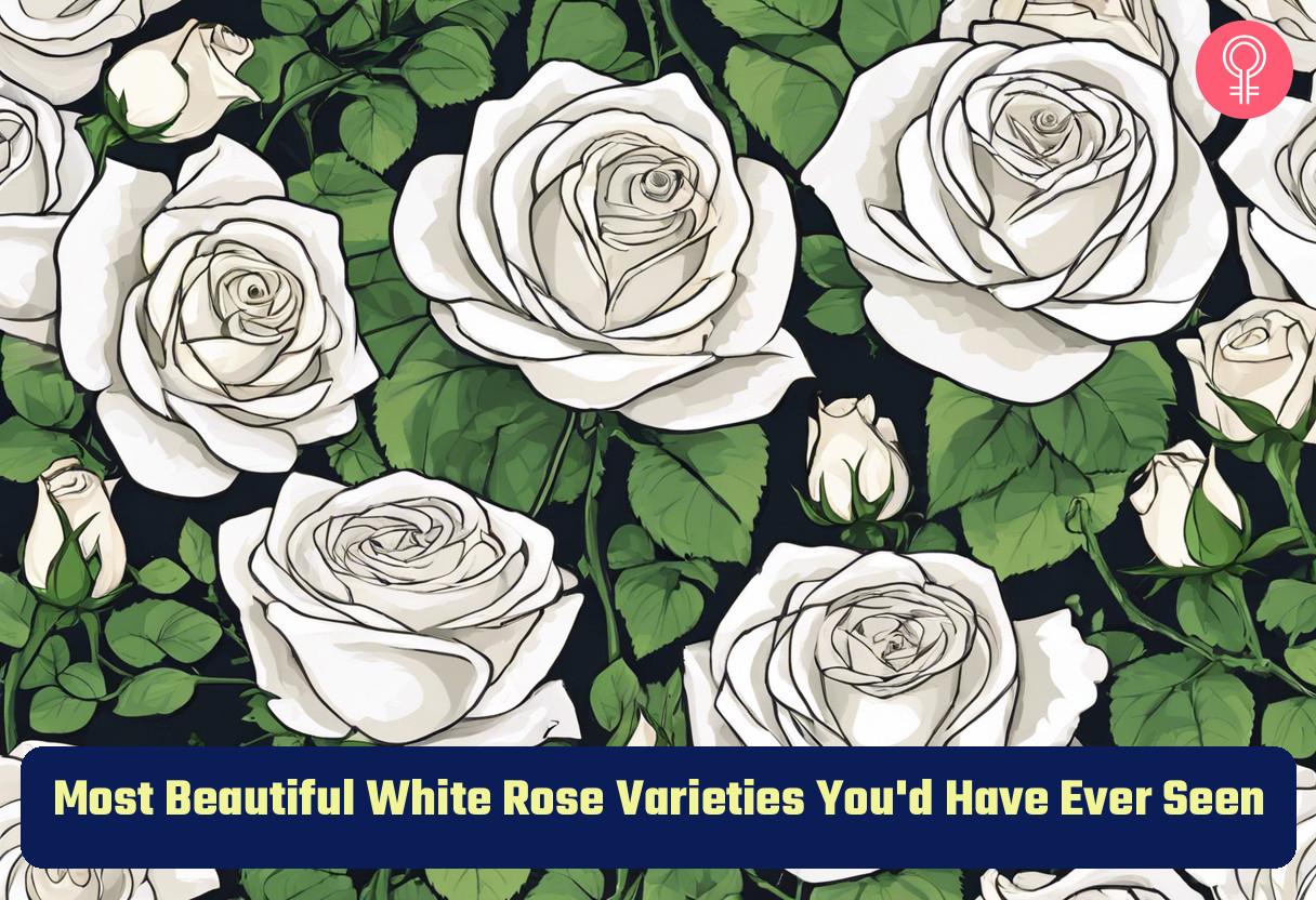 11 Most Beautiful White Rose Varieties You'd Have Ever Seen