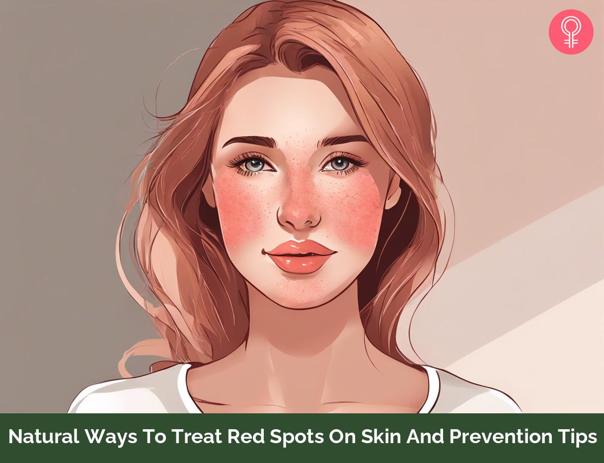 6 Natural Ways To Treat Red Spots On Skin And Prevention Tips