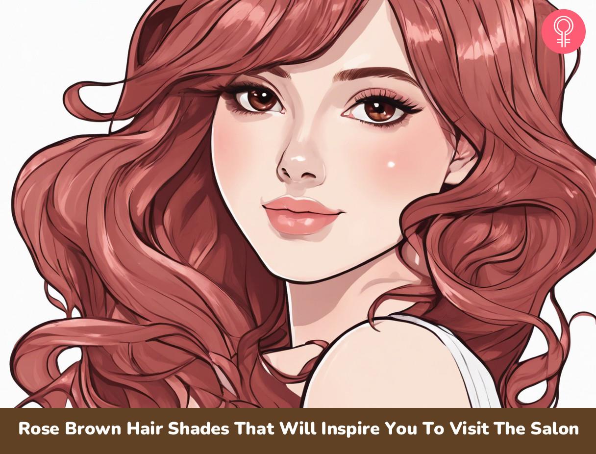 38 Rose Brown Hair Shades That Will Inspire You To Visit The Salon