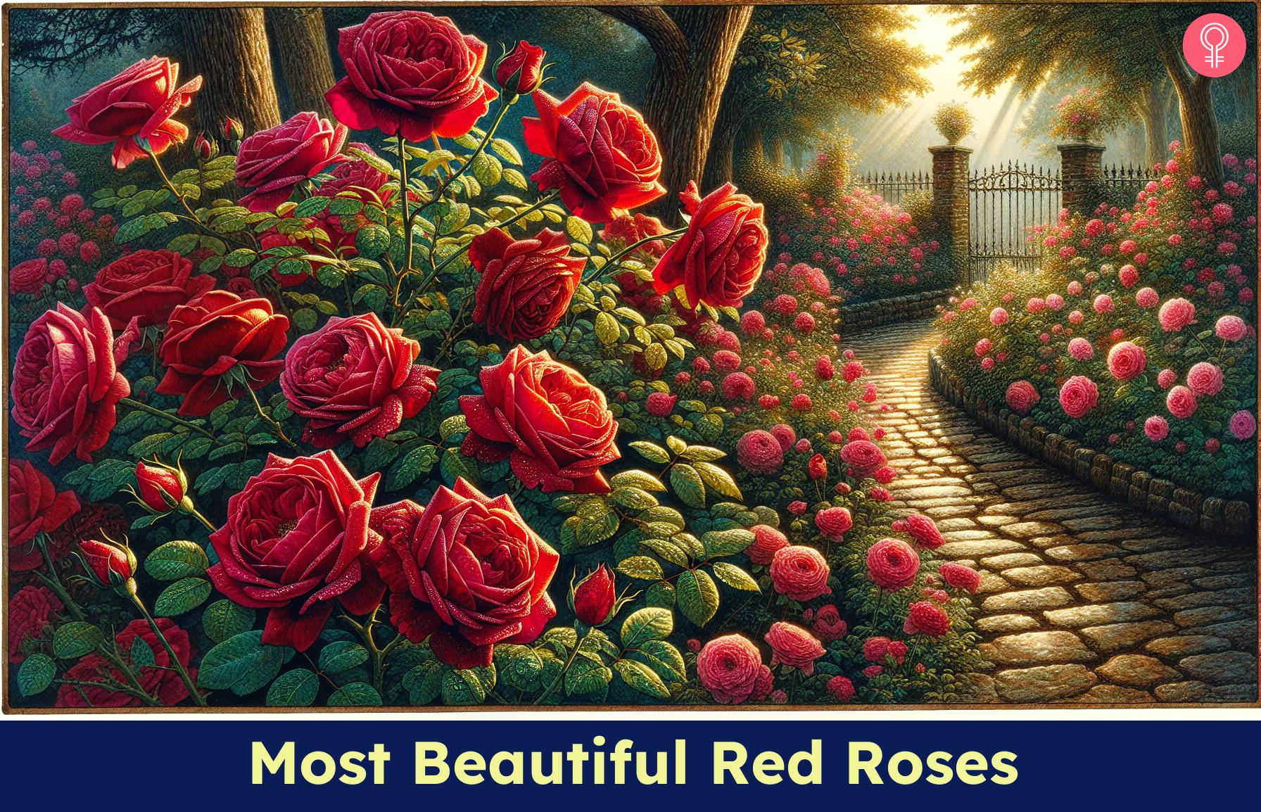 Top 27 Most Beautiful Red Roses