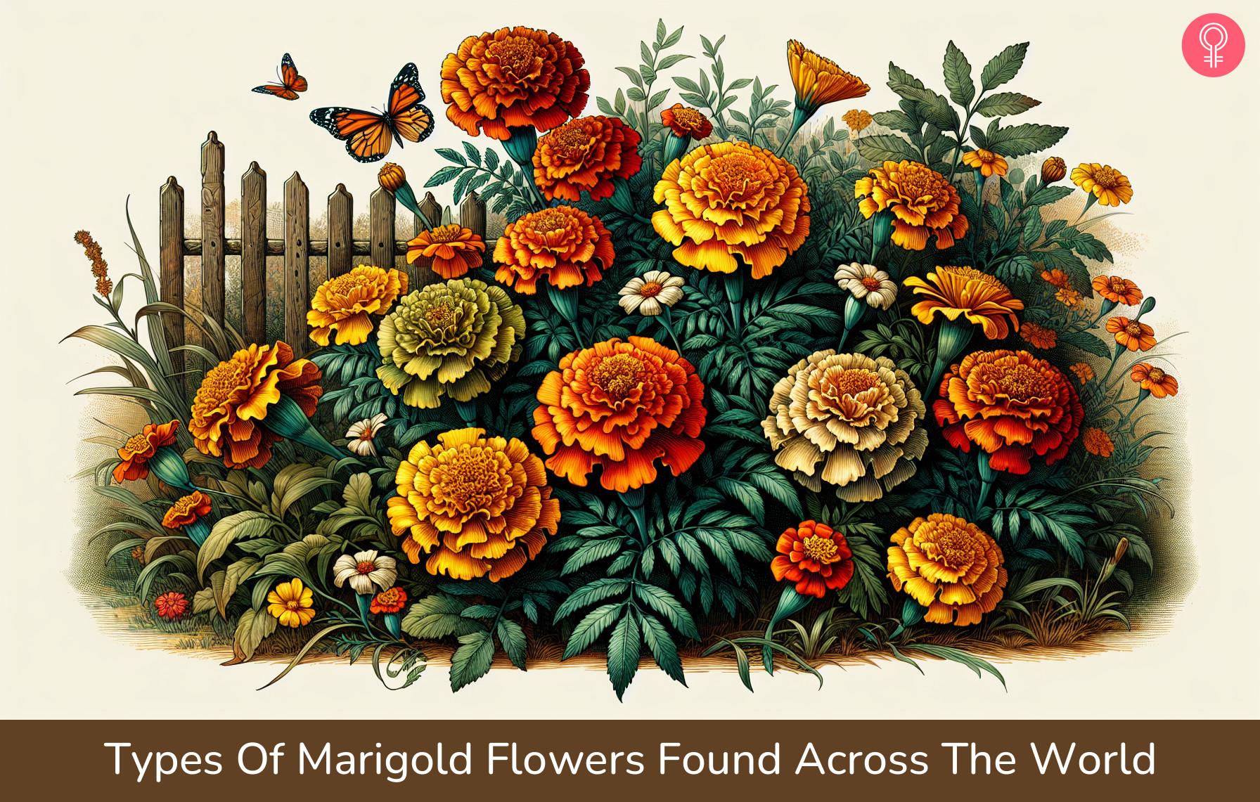 25 Types Of Marigold Flowers Found Across The World