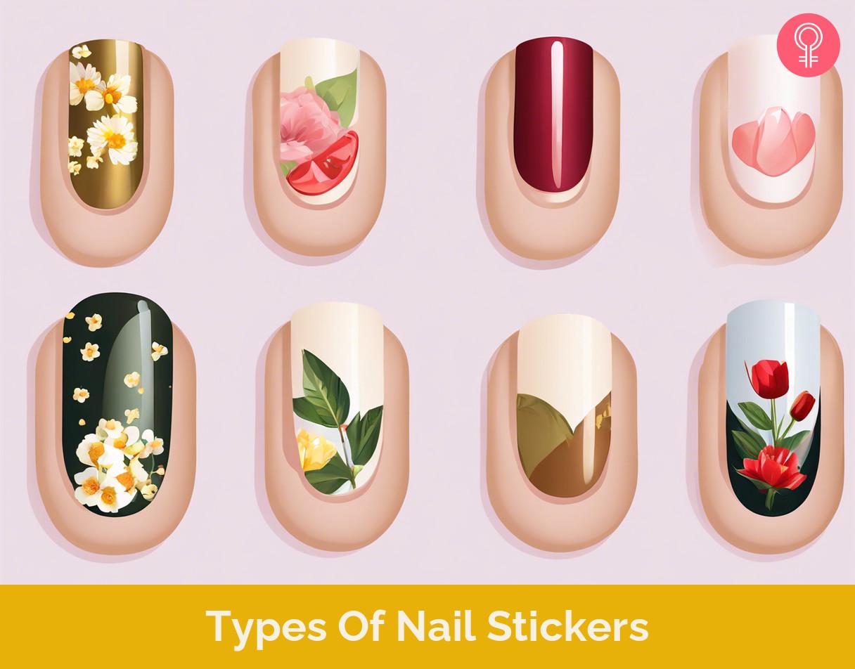 13 Types Of Nail Stickers
