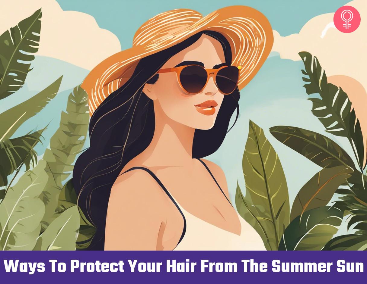 16 Ways To Protect Your Hair From The Summer Sun